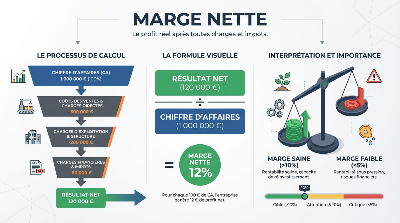Marge nette : le guide complet pour booster votre rentabilité ...